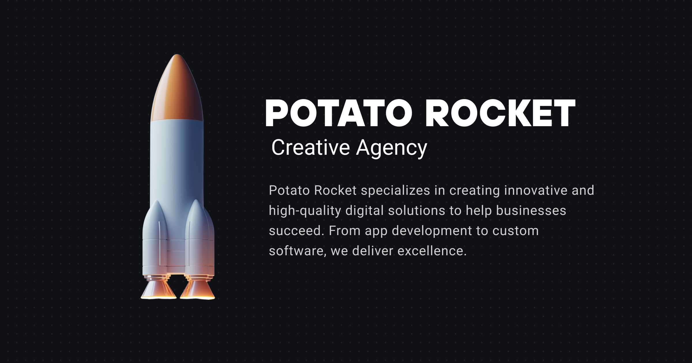 Potato Rocket - Digital Solutions for Businesses